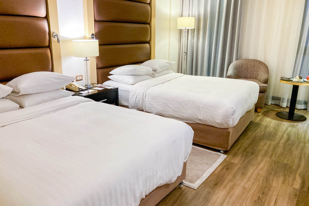 Not everything is perfect, but the location is: The Petra Marriott Hot ...